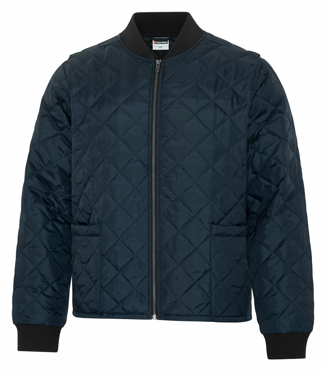 Quilted Freezer Jacket. WeRK7611 – River Signs