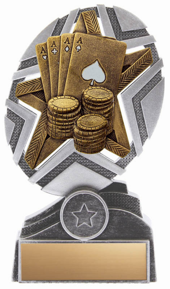 Poker trophy - Pro Star series – River Signs