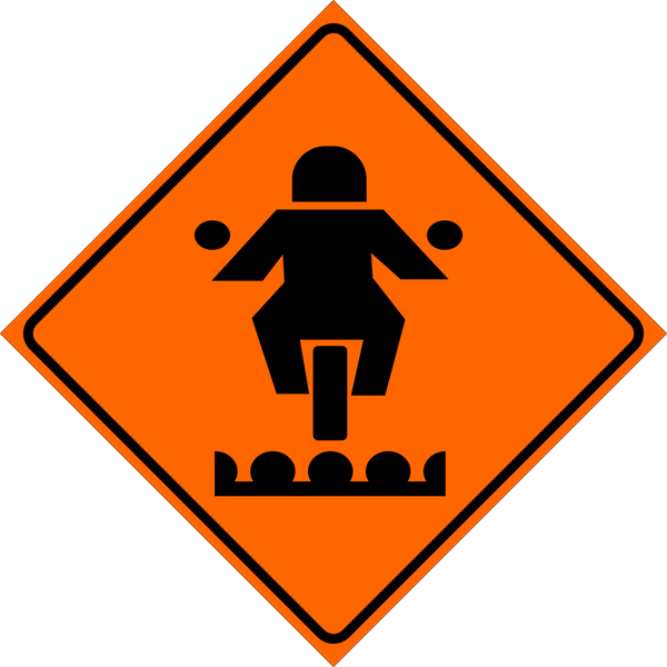 Grooved Pavement Sign MUTCDC TC-47 – River Signs