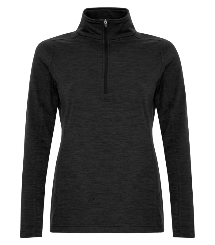 Dynamic Heather - Ladies Fleece Half Zip Sweatshirt - ATC L2022 – River ...