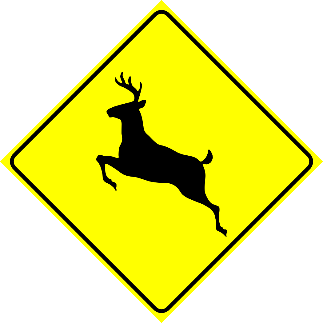 Dear Crossing Sign MUTCDC WC-13 – River Signs