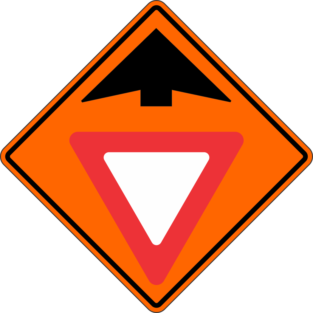 Yield Ahead Sign MUTCDC TC-107A – River Signs